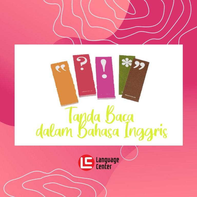 Tanda Baca dalam Bahasa Inggris