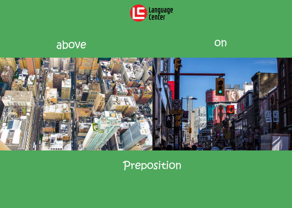 Perbedaan Penggunaan Preposisi On dan Above