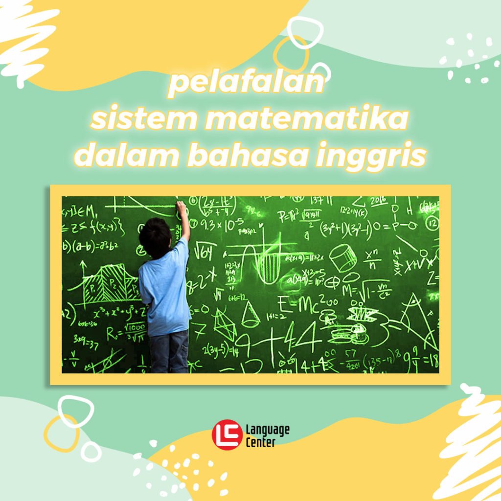 Kumpulan Istilah Matematika dalam Bahasa Inggris
